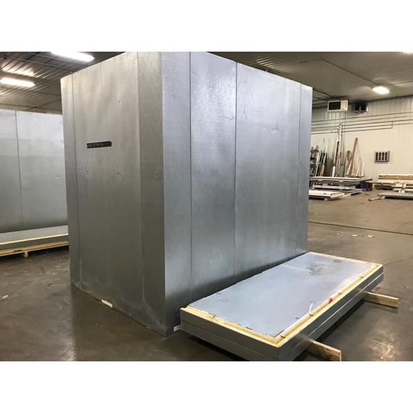 6' x 8' x 8'4"H(R) Tyler Walk-in Cooler with new condensing unit. (48 ...