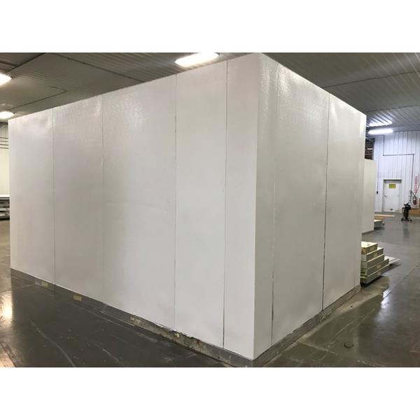 9'8" x 15'5" x 8'8"H WA Brown Walk-in Freezer with Floor (149 Sq. Ft ...