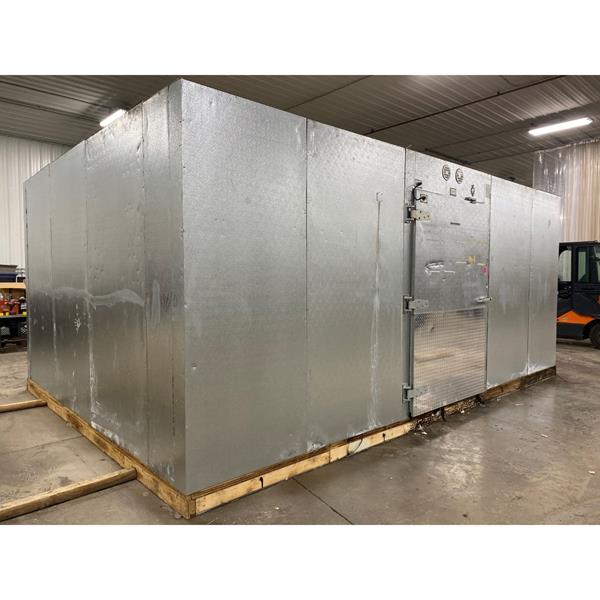 14' x 20'1" x 9'2"H Hill-Phoenix Walk-in Freezer with Floor (281 Sq. Ft ...