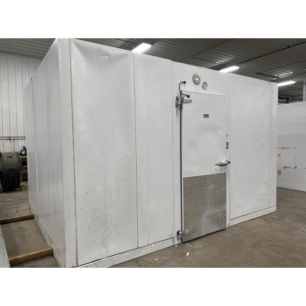 10'9" x 13'6" x 8'8"H KPS Walk-in Freezer with Floor (145 Sq. Ft ...