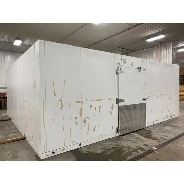 21'2" x 22'2" x 8'10"H KPS Walk-in Freezer with Floor (469 Sq. Ft ...
