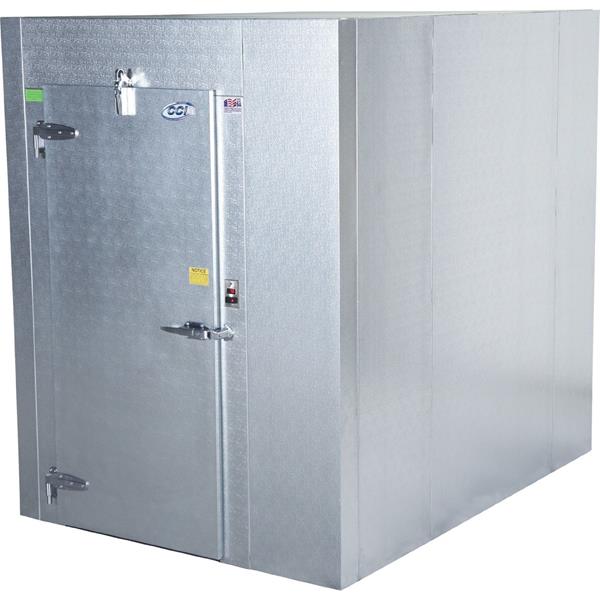 6' x 8' x 7'11"H (Nominal) CCI Walk-In Cooler with Floor (46 Sq. Ft ...