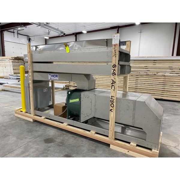 HCR / Jamison 8' x 8' Conditioned Air-Door (#156) | Barr Commercial ...