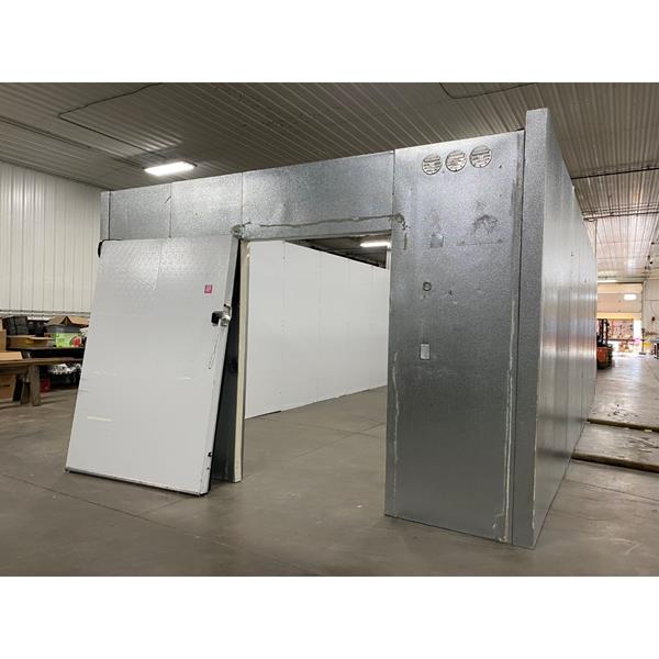 15'2" x 34'2" x 10'H Crown-Tonka Walk-in Cooler or Freezer (518 Sq. Ft ...