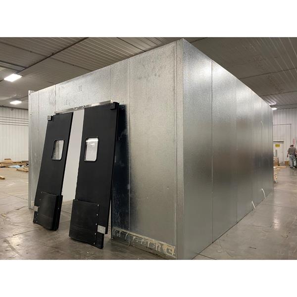 15'2" x 22'7" x 10'H Crown-Tonka Walk-in Cooler (342 Sq. Ft.) | Barr ...