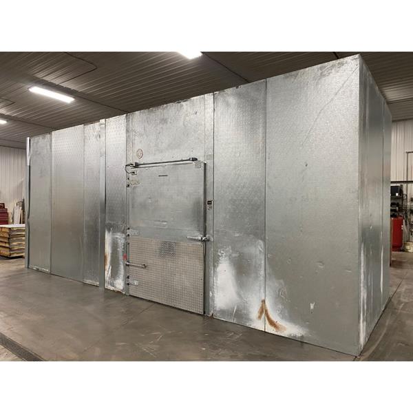 9'x 24'1" x 10'8"H Hill-Phoenix Walk-in Cooler or Freezer (216 Sq. Ft ...