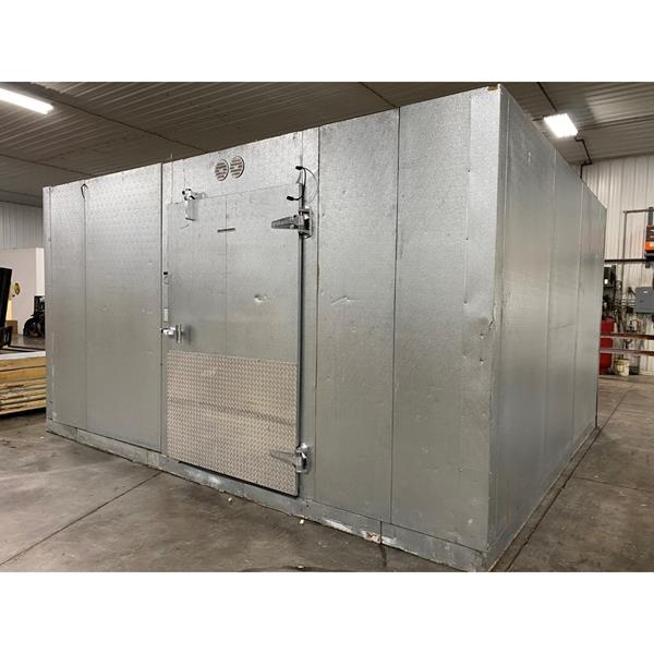 14' x 16'2" x 9'2"H Hill-Phoenix Walk-in Freezer with Floor (226 Sq. Ft ...