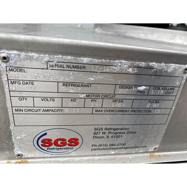 SGS BTR Cooler Evaporator (#235) (3.6 Ton) | Barr Commercial Refrigeration