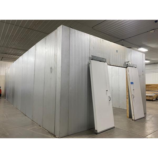 18'4" x 47'1" x 11'8"H Bally Walk-in Cooler (861 Sq. Ft.) | Barr ...
