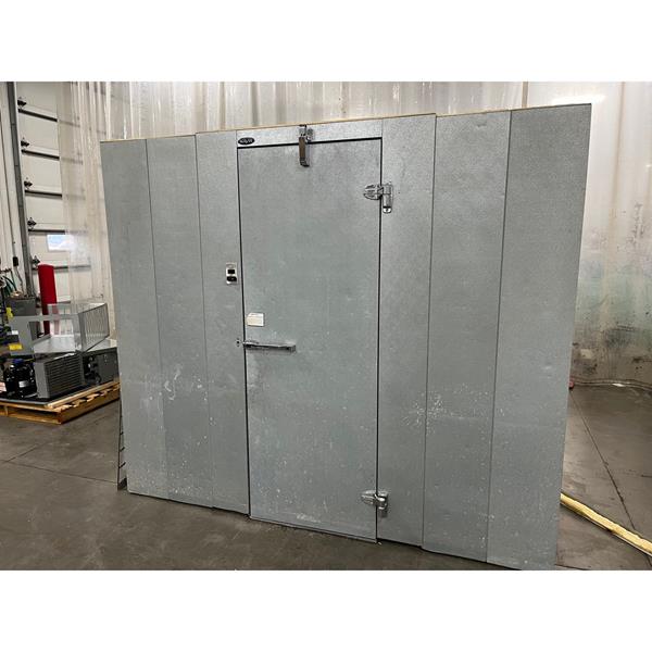 8' x 8' x 7'3"H (8'6"h with unit) Self-contained Walk-in Cooler (1 PH ...