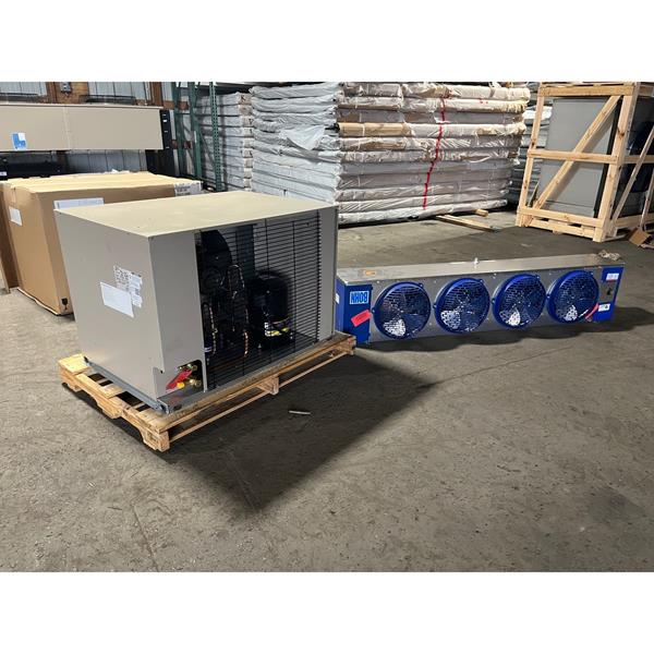 3 HP Heatcraft Surplus Medium Temp System w/ electric defrost (3 ph 208 ...