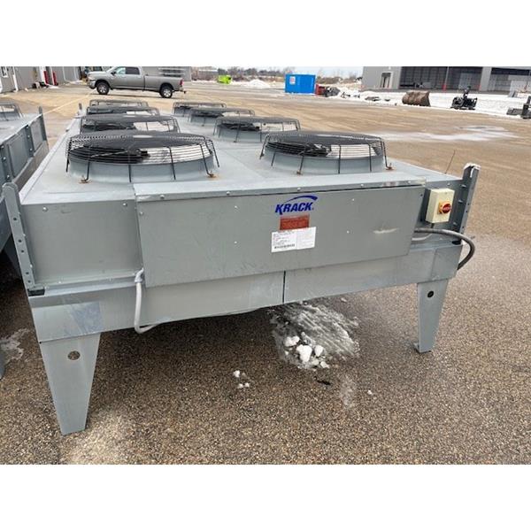 50 HP Medium Temperature Compressor Rack & Remote Condenser Package ...