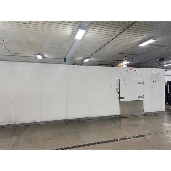 19' x 50' x 9'9"H (11'H with Beams) Tyler Walk-in Freezer with Floor ...