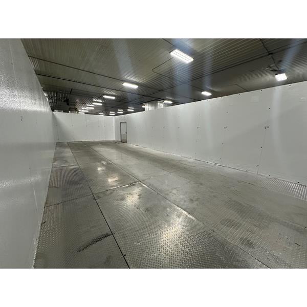 19' x 50' x 9'9"H (11'H with Beams) Tyler Walk-in Freezer with Floor ...