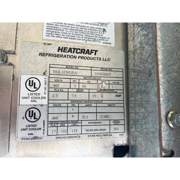 54 HP Heatcraft Low Temp System - Save Big