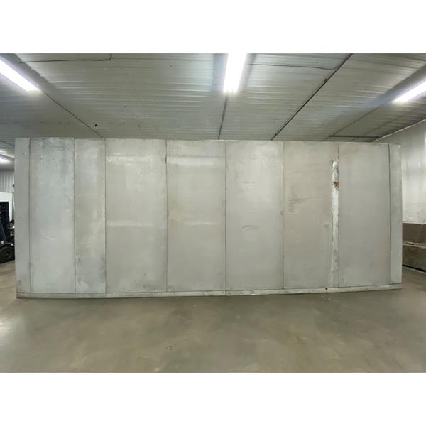 21'2" x 26' x 10'6"H Crown-Tonka Walk-in Freezer with Floor (550 Sq. Ft ...